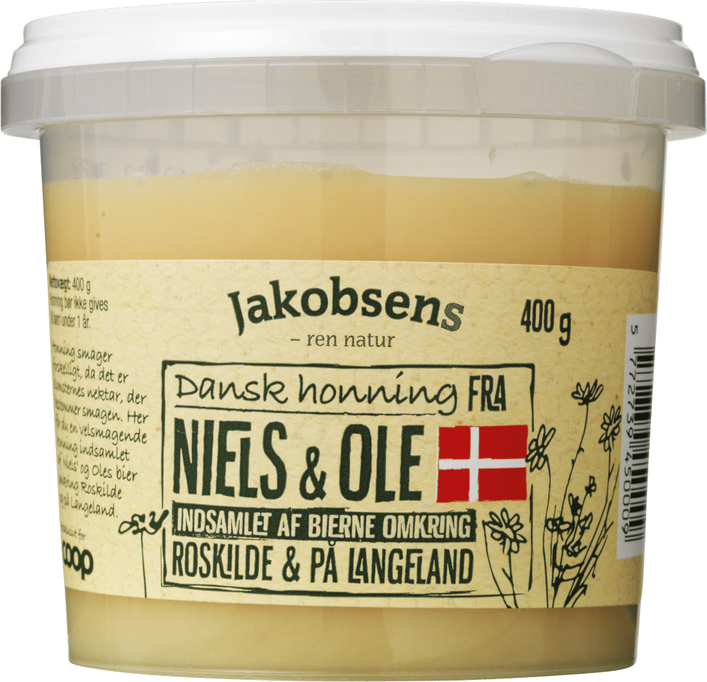 Danish local honey - Jakobsens